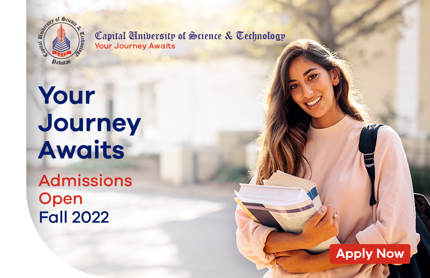 CAPITAL UNIVERSITY OF SCIENCE & TECHNOLOGY (CUST) ADMISSION 2022 - STEP ...
