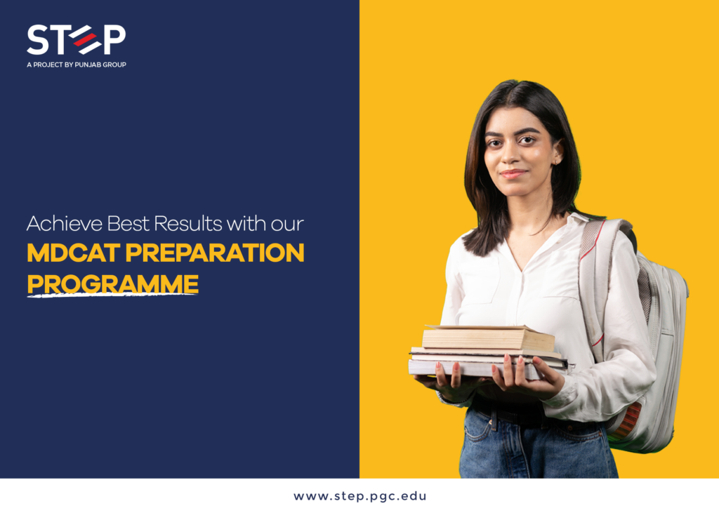 Achieve the Best Results with Our MDCAT Preparation Programme - STEP by PGC
