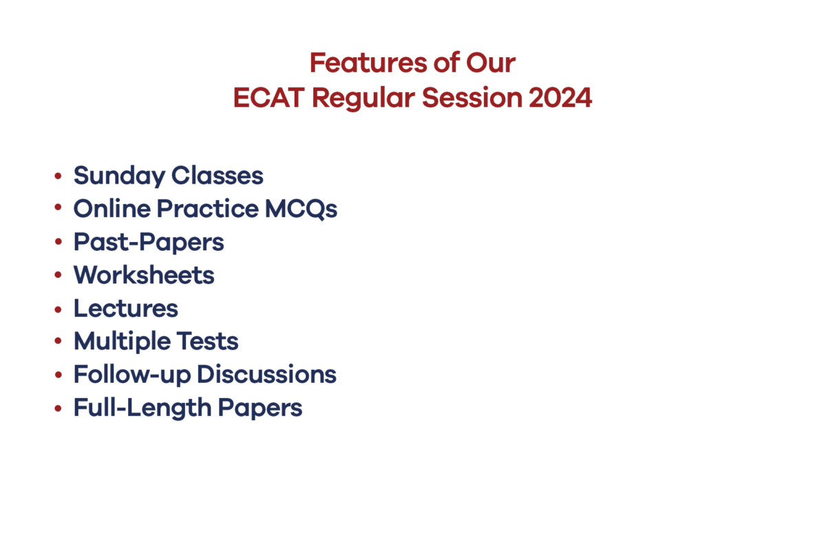 Best Features of STEP ECAT Session for Entry Test Preparation - STEP by PGC