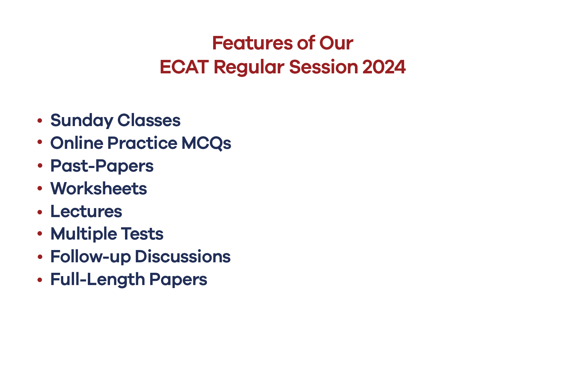 Best Features of STEP ECAT Session for Entry Test Preparation - STEP by PGC