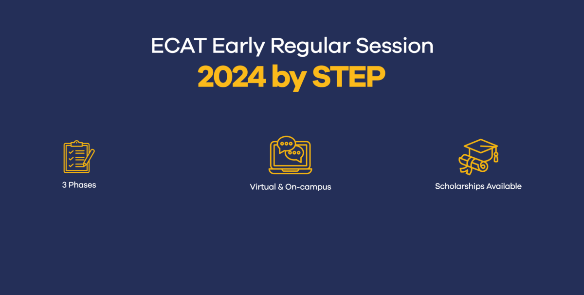 Join ECAT Early Regular Session 2024 - STEP by PGC