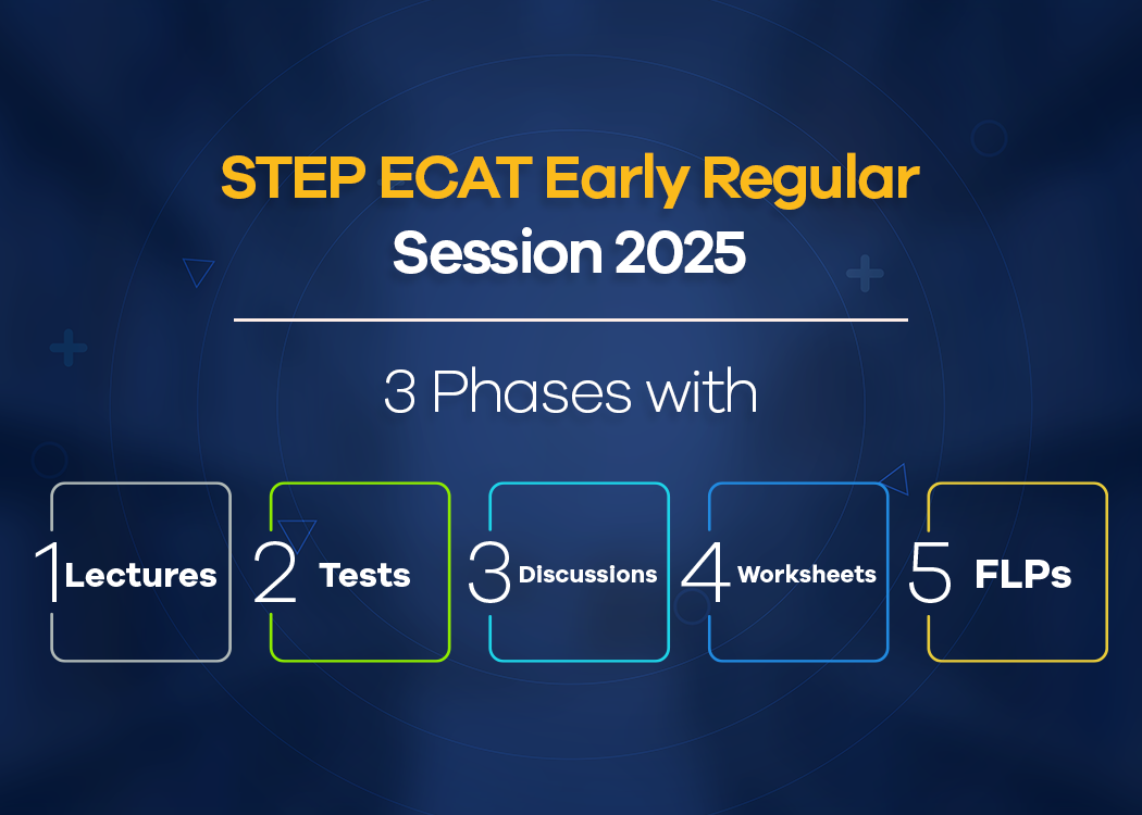 Prepare ECAT 2025 with STEP PREP - STEP by PGC