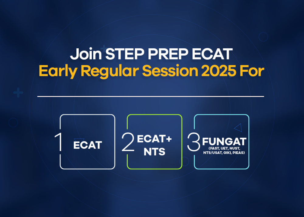 Prepare ECAT 2025 with STEP PREP - STEP by PGC